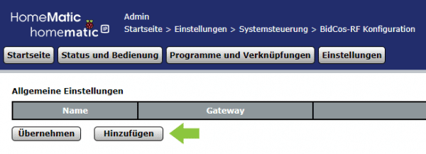 RaspberryMatic als Homematic LAN-Gateway einsetzen – Homematic-Guru.de